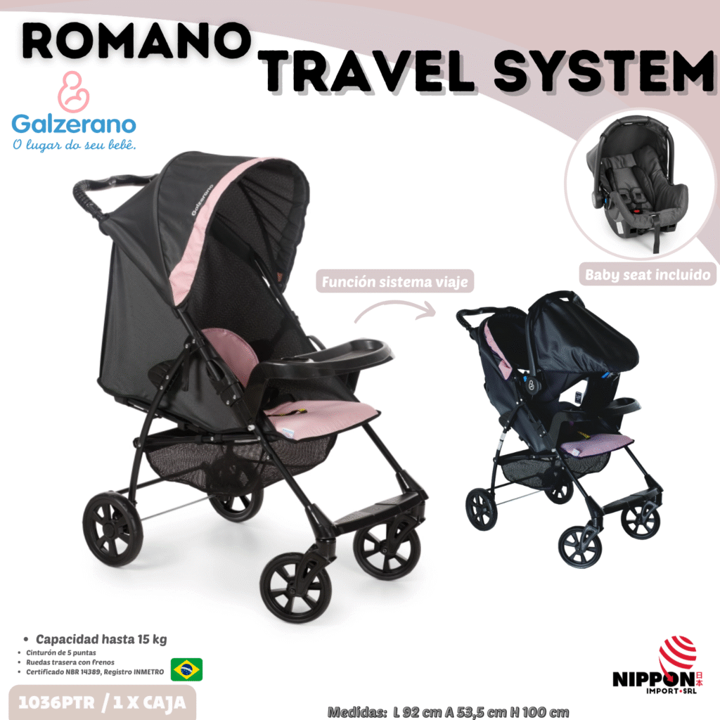 COCHE ROMANO TRAVEL SYSTEM ( ENC )