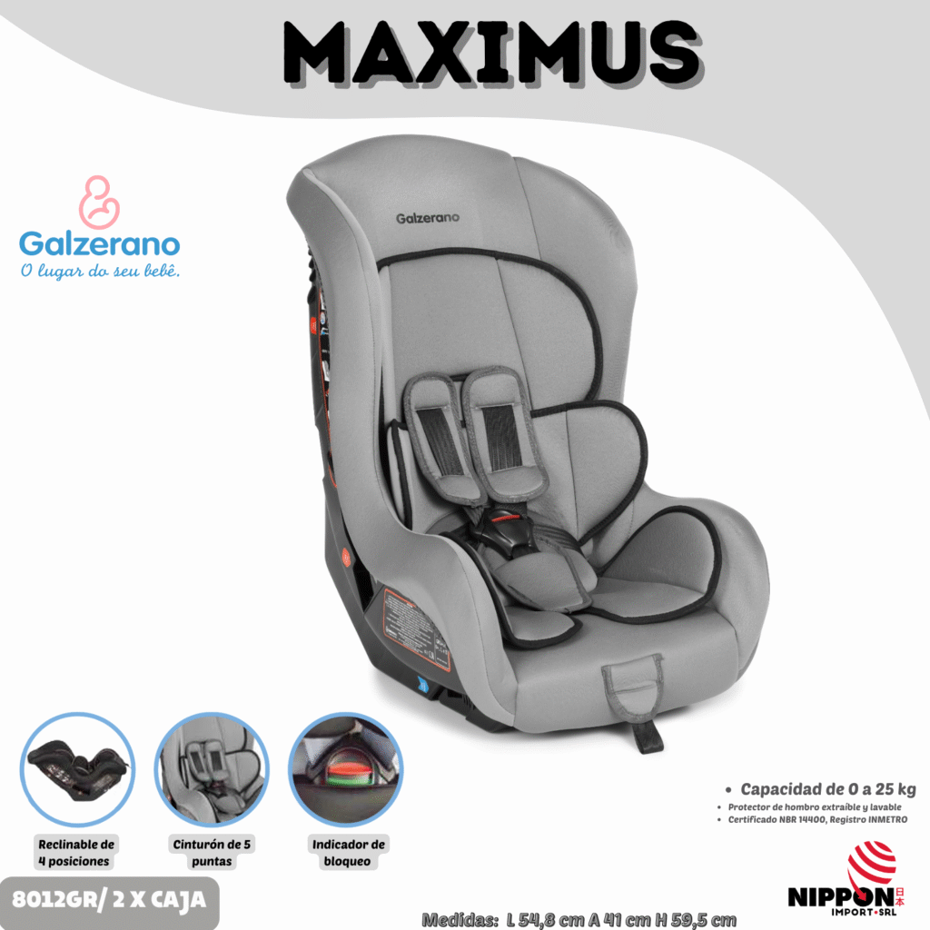 SILLA PARA AUTO MAXIMUS GR ( ASU )